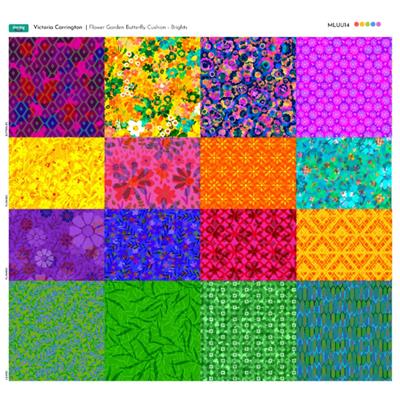 Victoria Carrington's Flower Garden Butterfly Cushion Kit: Brights ...