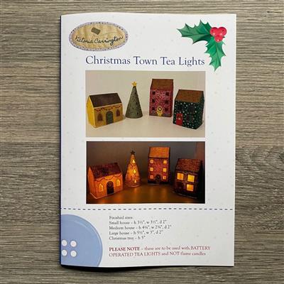 Victoria Carrington's Christmas Tea Light Houses Kit: Instructions ...