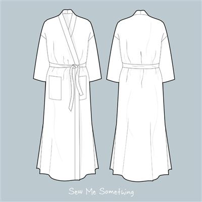 Sew Me Something Titania Robe Sewing Pattern (Sizes XXS-XXL) | SewingStreet