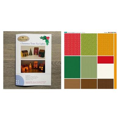 Victoria Carrington's Christmas Tea Light Houses Kit: Instructions ...