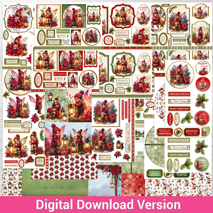 Debbi Moore Designs - Designer Series Fairy Fun Christmas Cardmaking ...