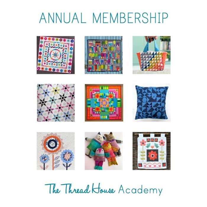 The Thread House Academy Subscription Annual Pass | SewingStreet