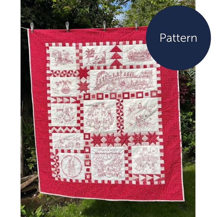Mandy Shaw's NEW Nursery Rhyme Wallhanging Quilt Pattern | SewingStreet