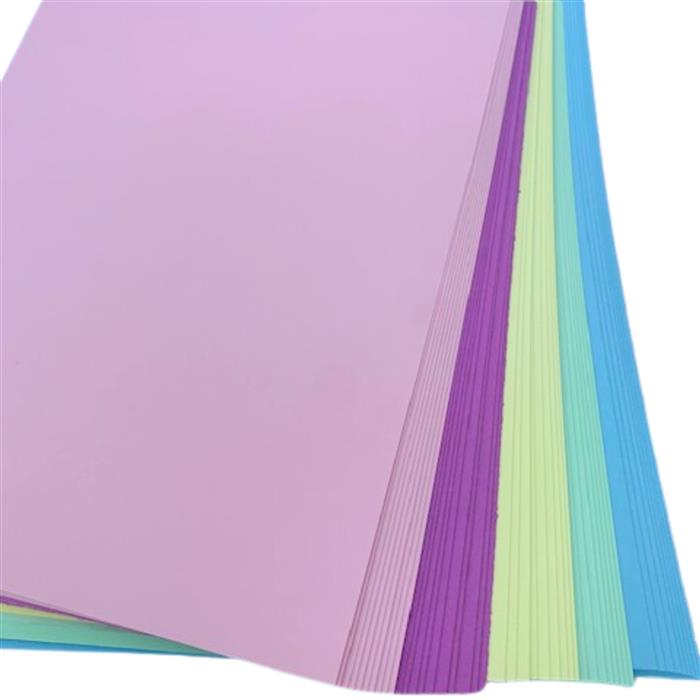 A4 210gsm Assorted Pastel Colours Mixed Card Pack – 50 sheets | HobbyMaker